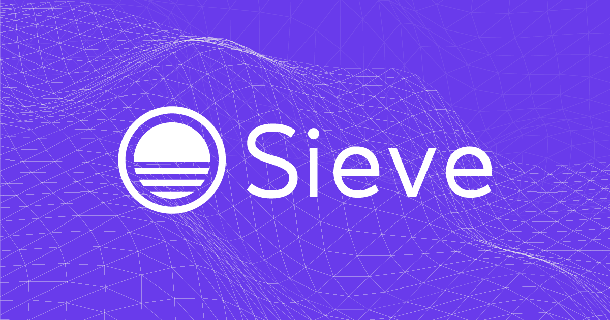 Settings — Sieve